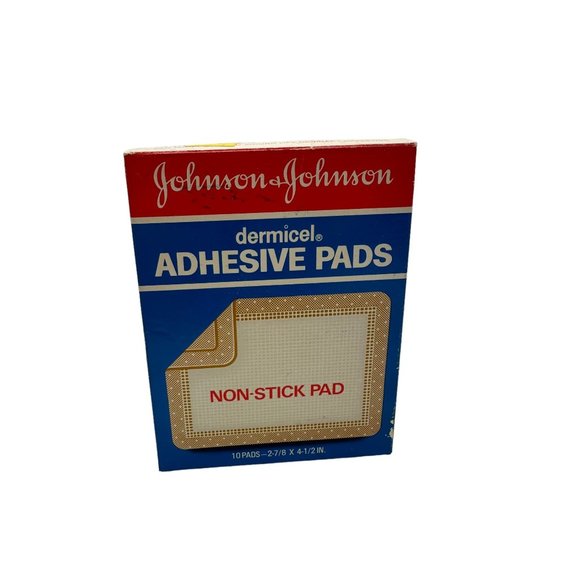 Johnsons & Johnsons | Other | Johnsons Johnsons Dermicel Adhesive Pads ...